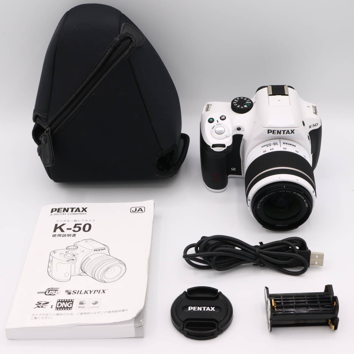 Yahoo!オークション - RICOH デジタル一眼レフ PENTAX K-50 DAL18-55mm...