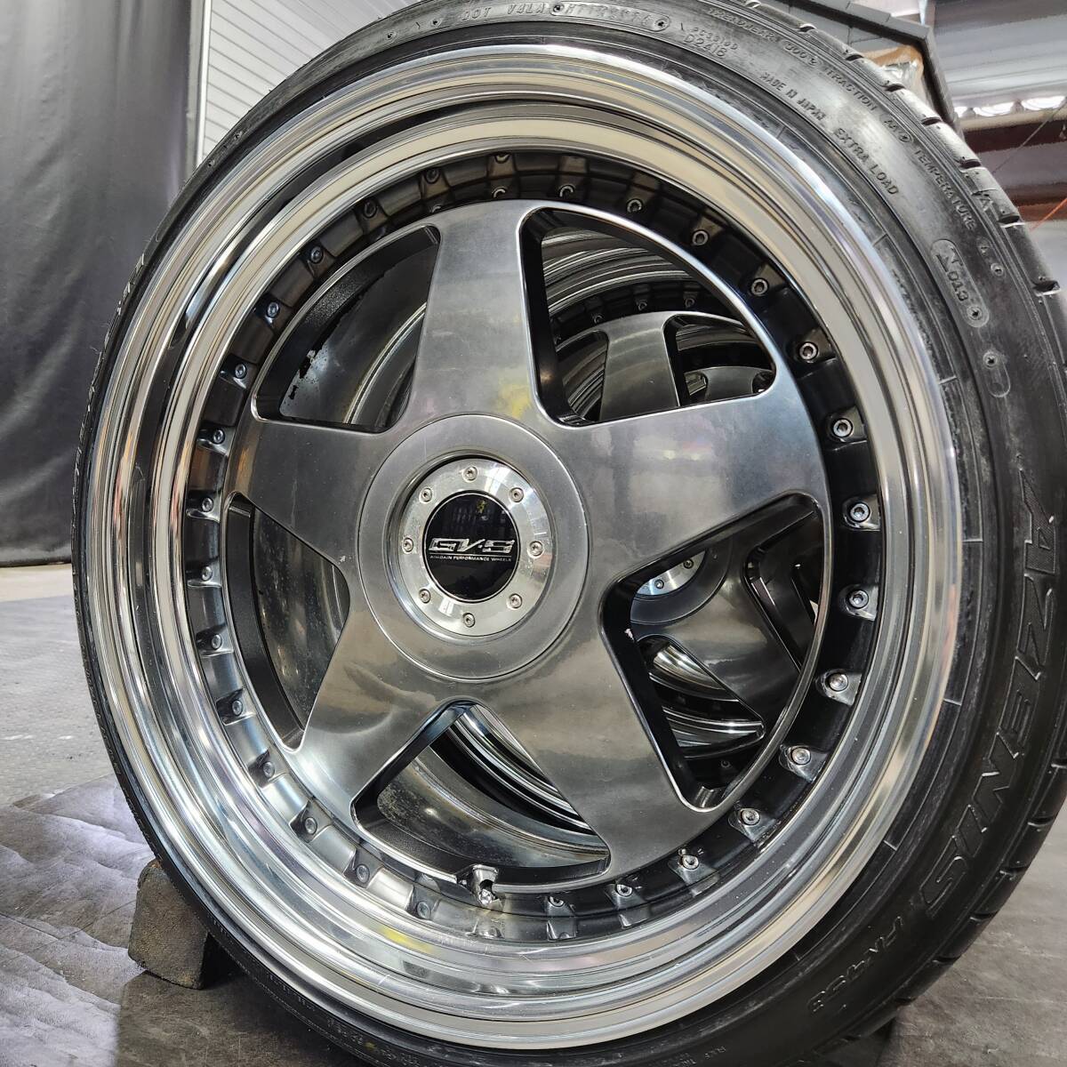 Yahoo!オークション - 【1円～】エイムゲイン GVS【20インチ】 深リム...