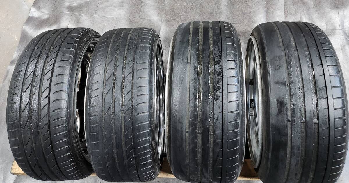 Yahoo!オークション - 【1円～】エイムゲイン GVS【20インチ】 深リム...