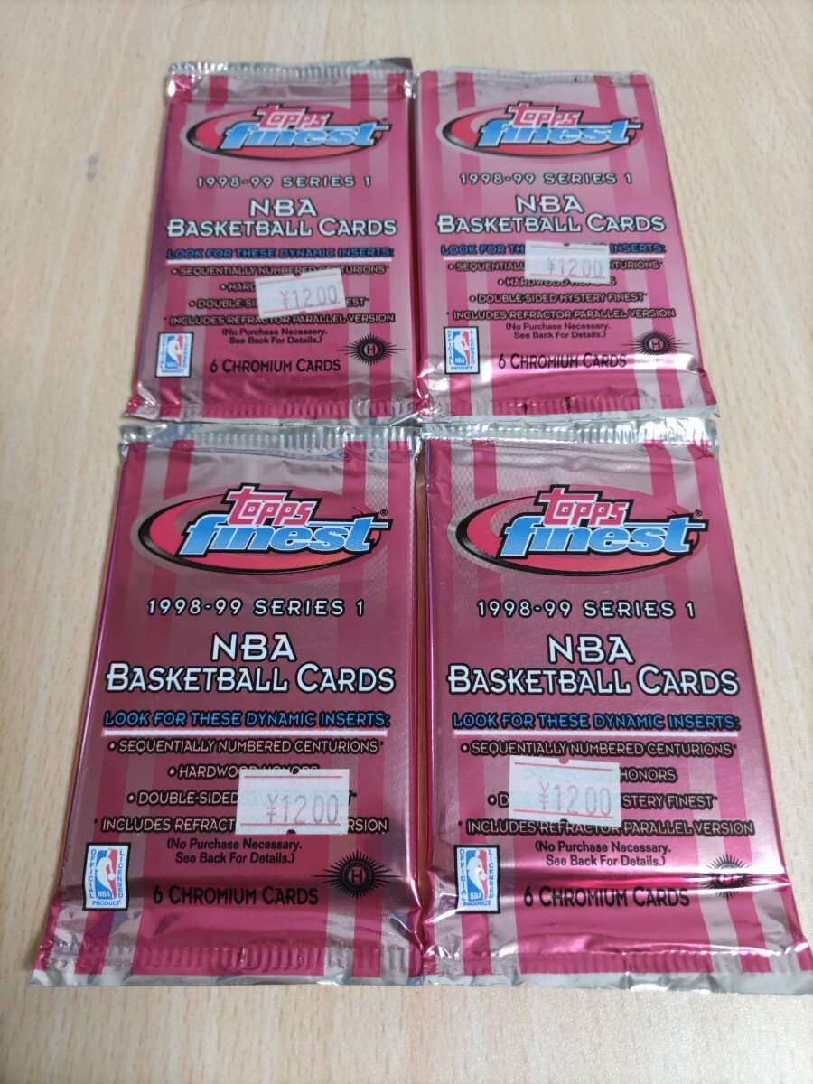 激レア NBA 1998-1999 Finest Series1 Hobby 4Pack 中身の状態保証 きません(その他)｜売買されたオークション情報、yahooの商品情報をアーカイブ公開 ...