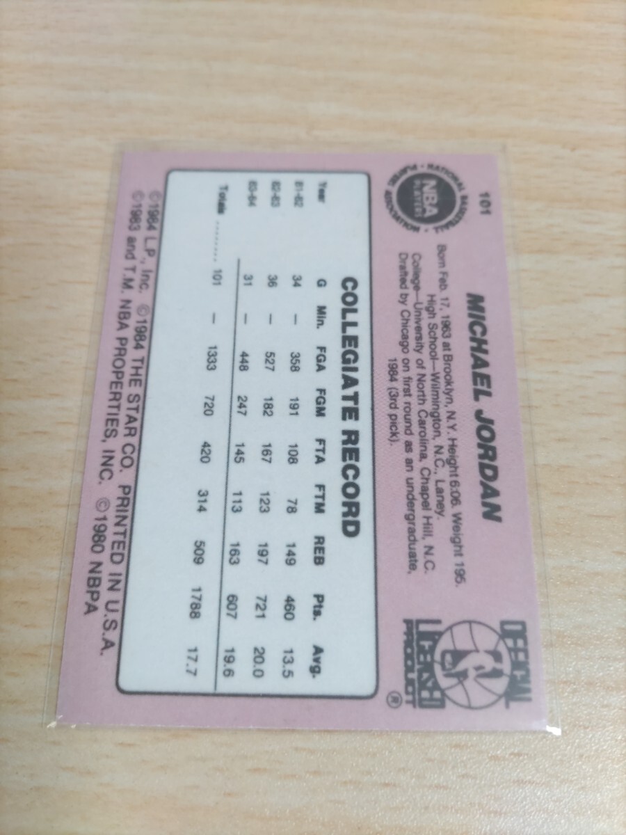 Yahoo!オークション - 1984-85 Star M.Jordan ジョーダン XRC 101