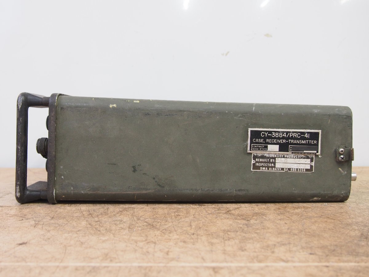 Yahoo!オークション - 【1T0122-21】 CY-3884/PRC-41 レシーバートラ...