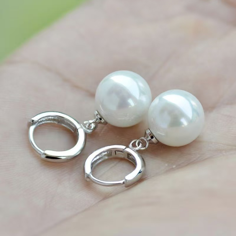 Yahoo!オークション - ピアス ピアリング パール フェイクパール 12mm ...