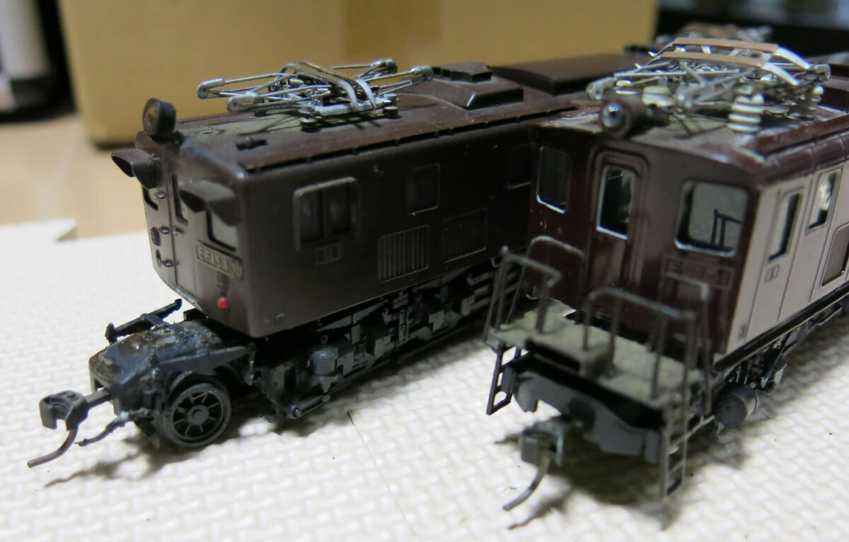 Yahoo!オークション - メーカー不明 国鉄 EF15とED16 2両セット HOゲー...