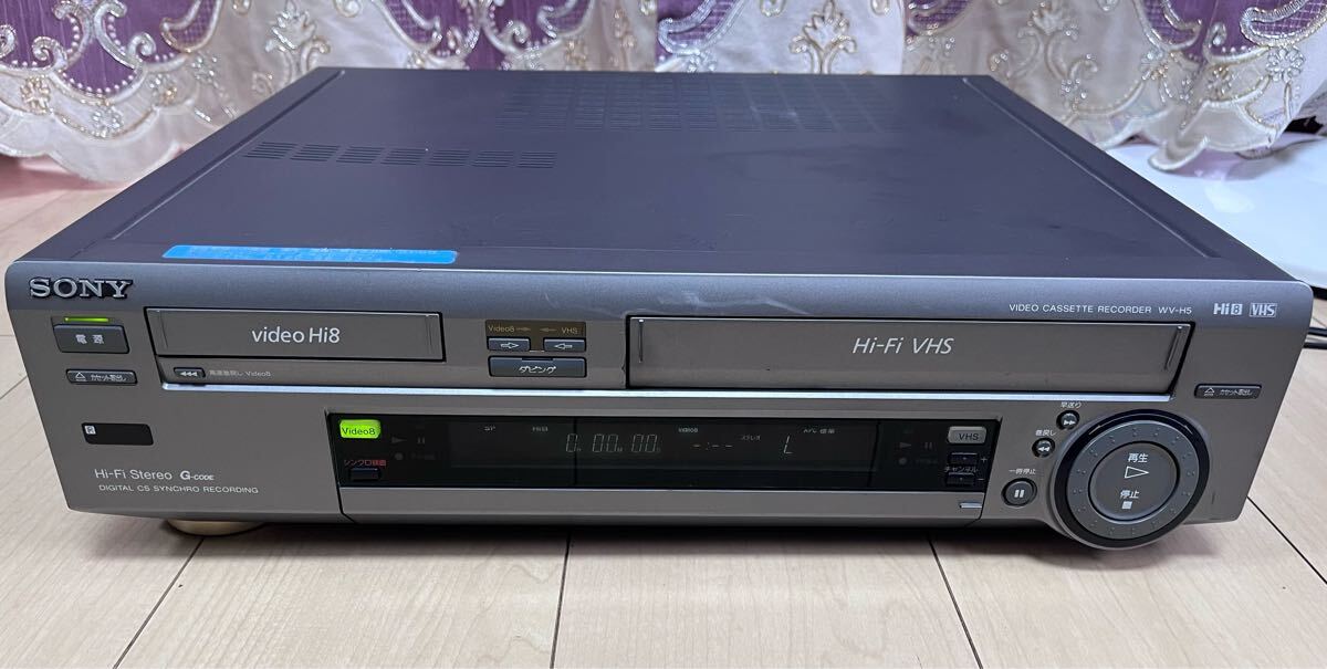 Yahoo!オークション - SONY ソニー WV-H5 Hi8/VHS 98年製 ビデオデッキ...