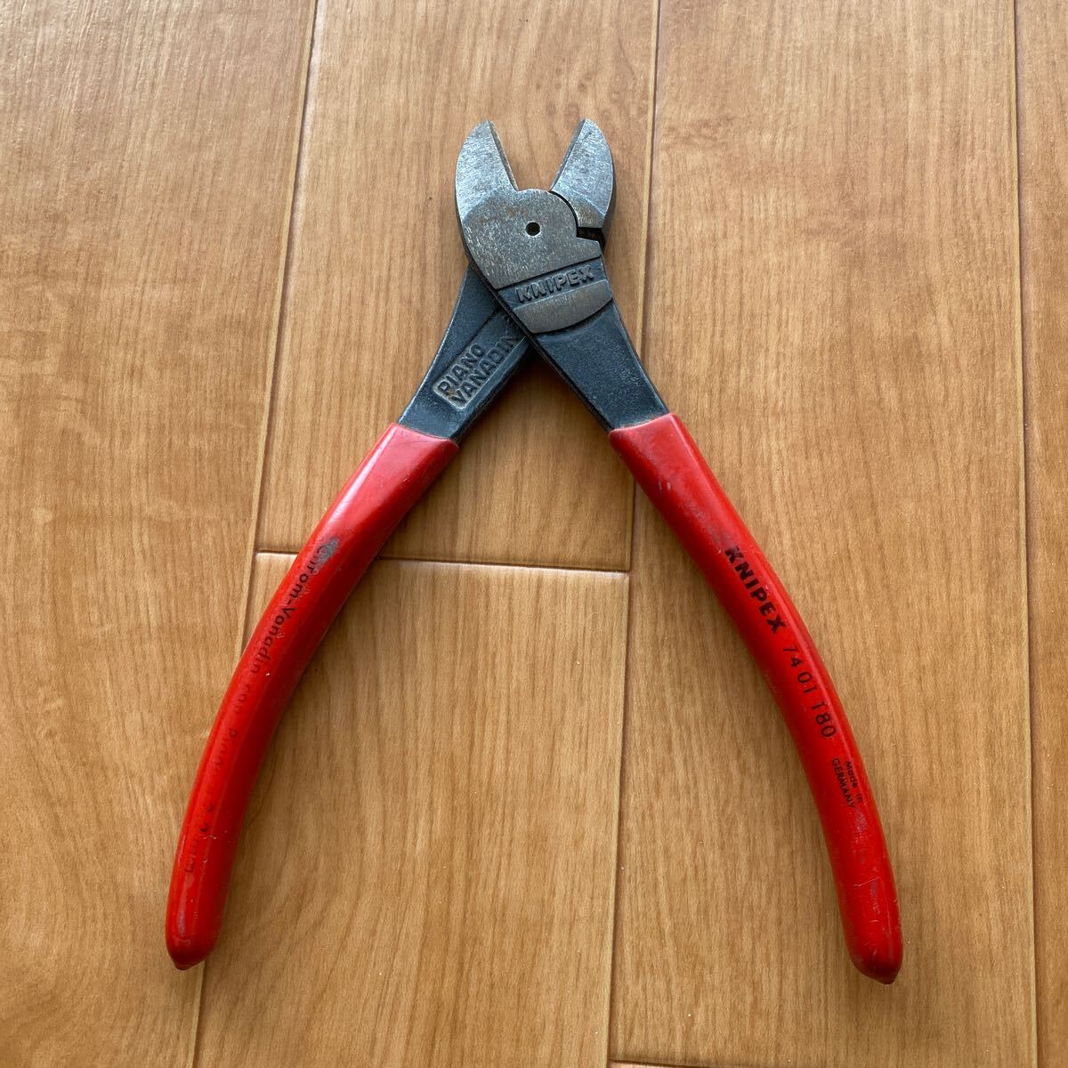 Yahoo!オークション - KNIPEX クニペックス ニッパー 7401 180 Snap-on