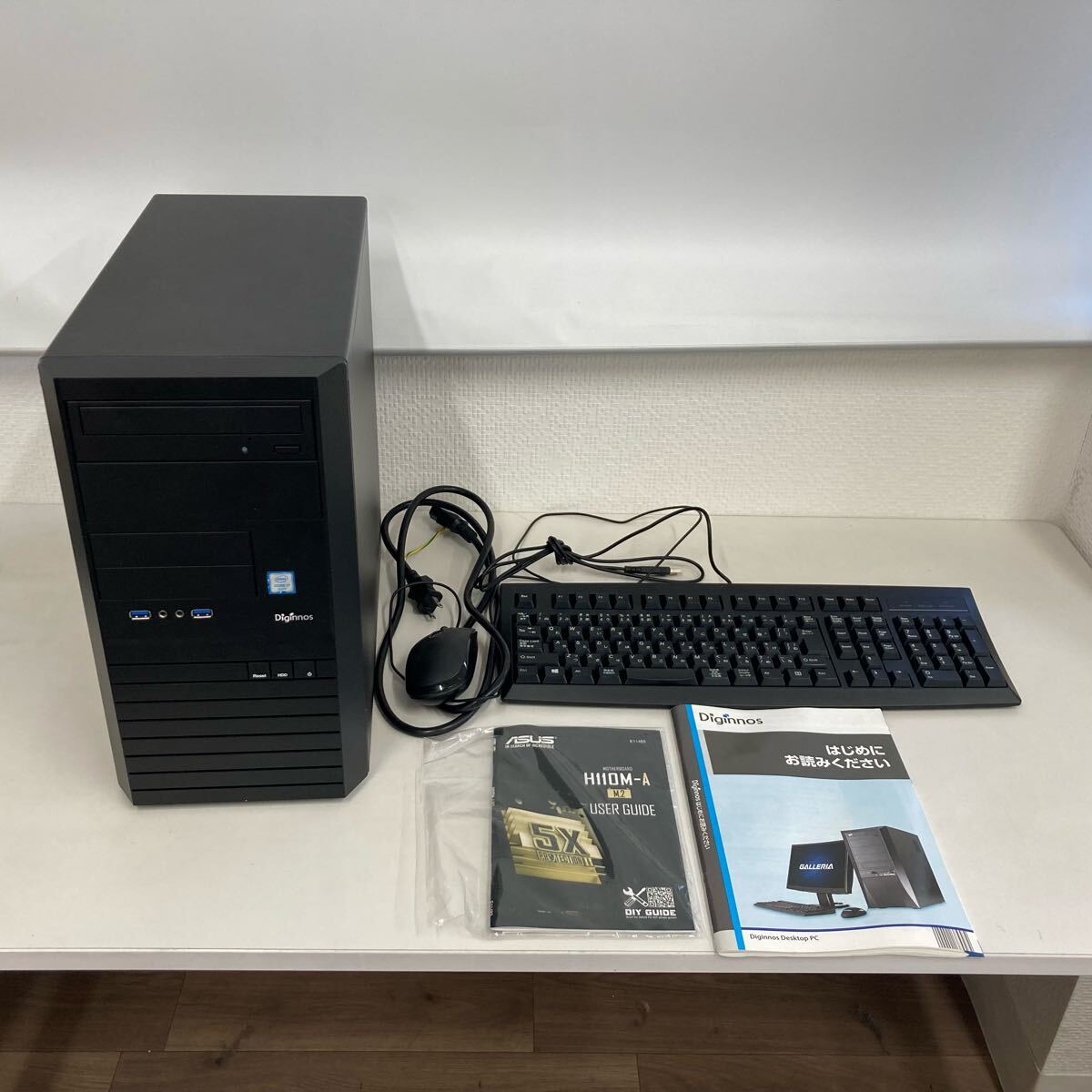 モニター無し Diginnos デスクトップPC キーボード K297 Core i7 取説付き マウス パソコン 通信機器 コンピューター ソフトウェア(その他)｜売買されたオークション情報 ...