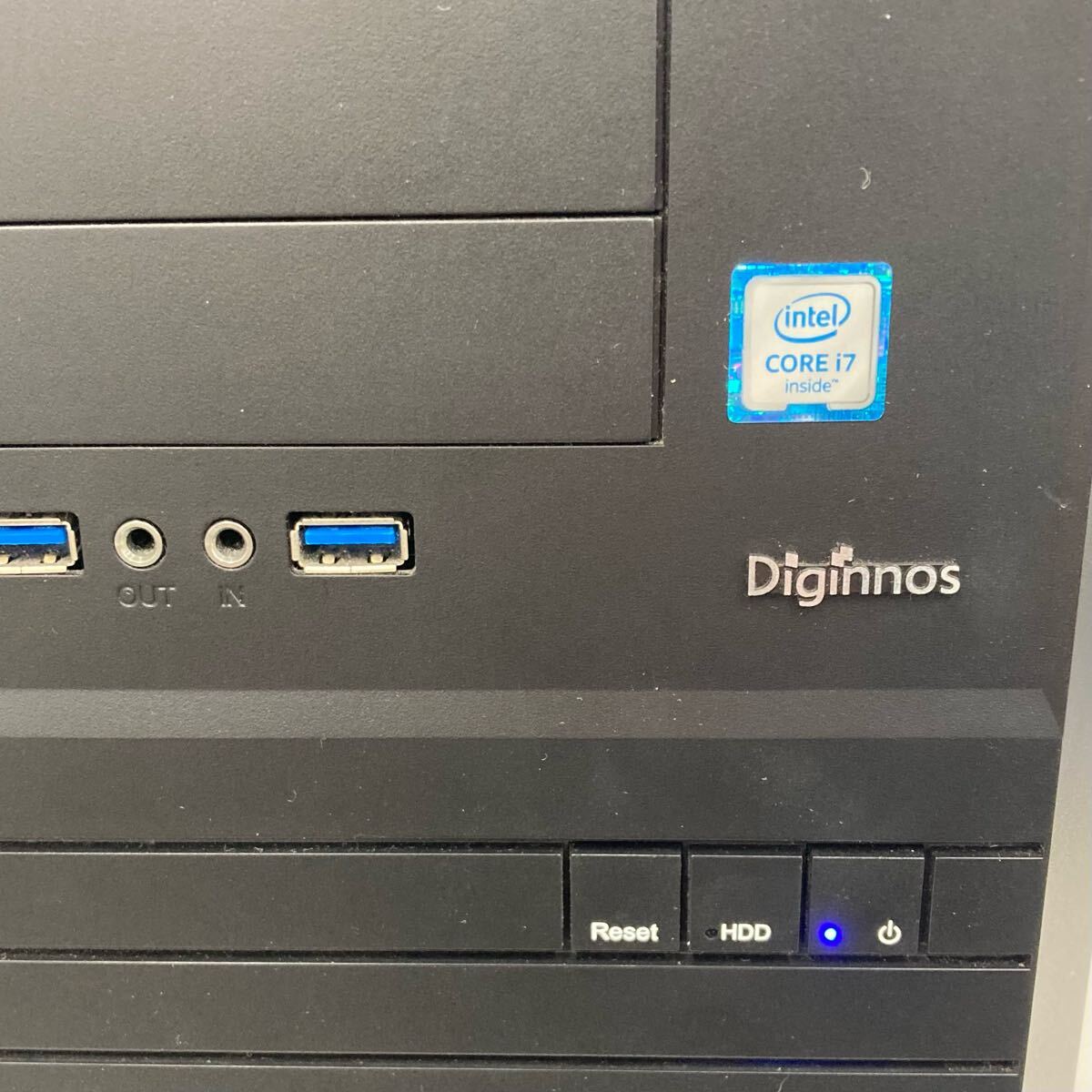 モニター無し Diginnos デスクトップPC キーボード K297 Core i7 取説付き マウス パソコン 通信機器 コンピューター ソフトウェア(その他)｜売買されたオークション情報 ...