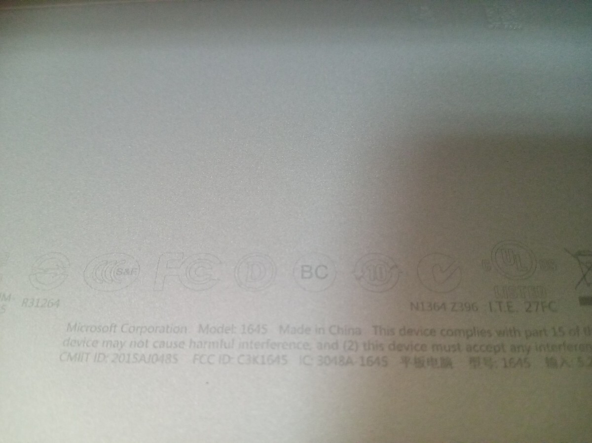 Yahoo!オークション - S1820 Surfsce Model 1645 10.6インチ 64GB タブ...