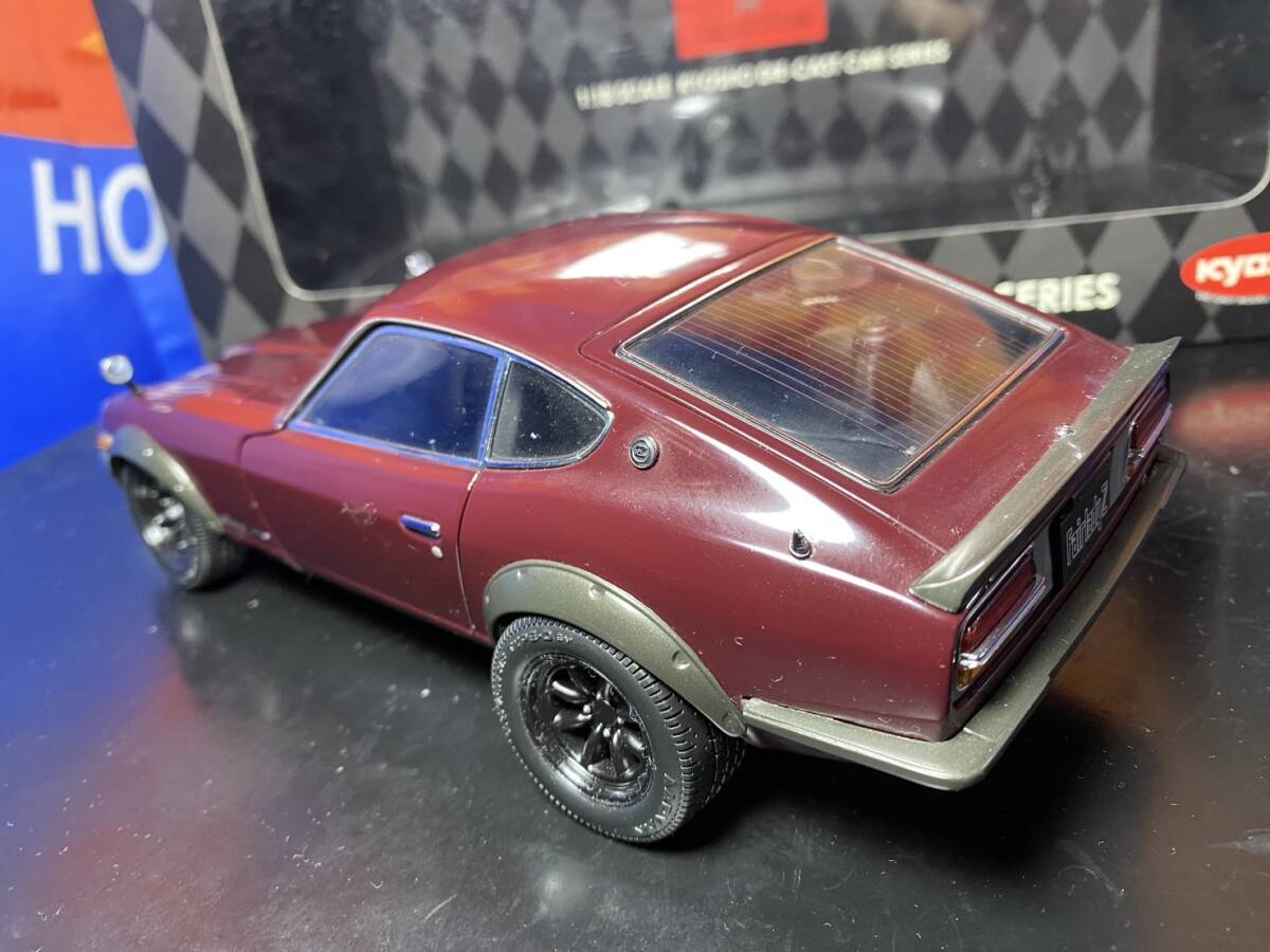 Yahoo!オークション - 京商 KYOSHO 1/18 NISSAN FAIRLADY Z 240ZG HS30...