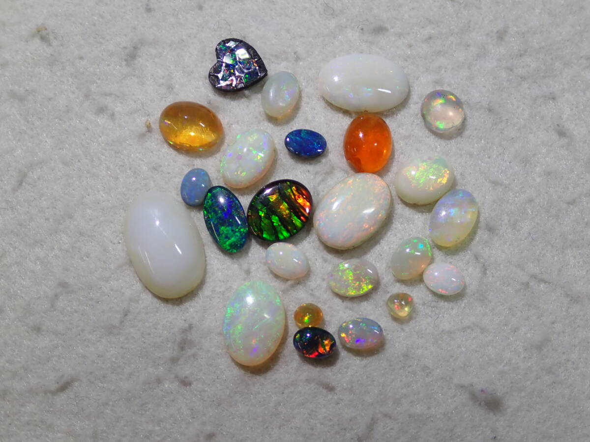 Yahoo!オークション - 1 オパール ルース まとめ 44ct