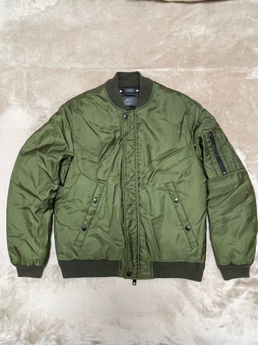 Yahoo!オークション - 【美品】COACH MA-1 コーチ ミリタリー ジャケッ...