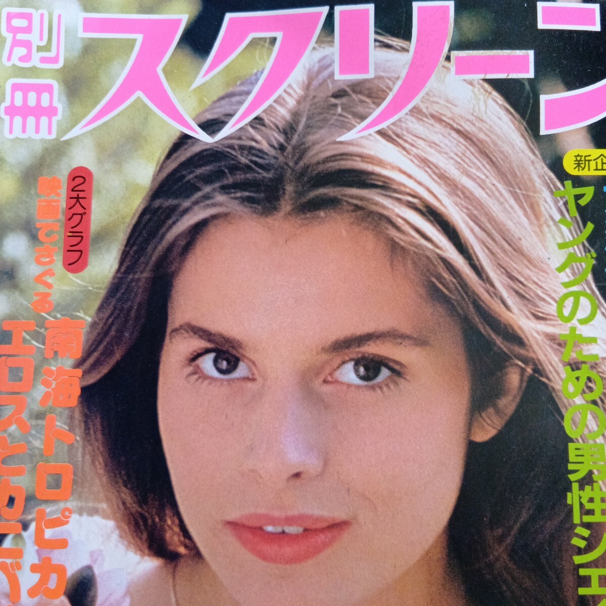 Yahoo!オークション - 昭和レトロ別冊 スクリーン昭和55年ヌードポスタ...