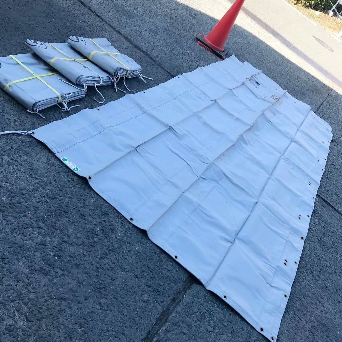 Yahoo!オークション - 扇蒼d321 防音シート グレー 1.5m×3.4m グレー ...