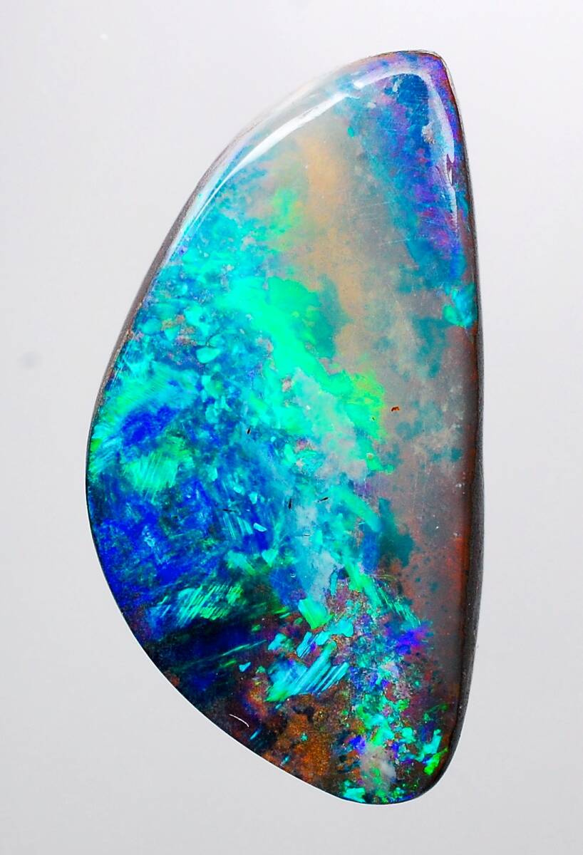 Yahoo!オークション - 【100円～】 天然ボルダーオパール ルース 4.3ct...