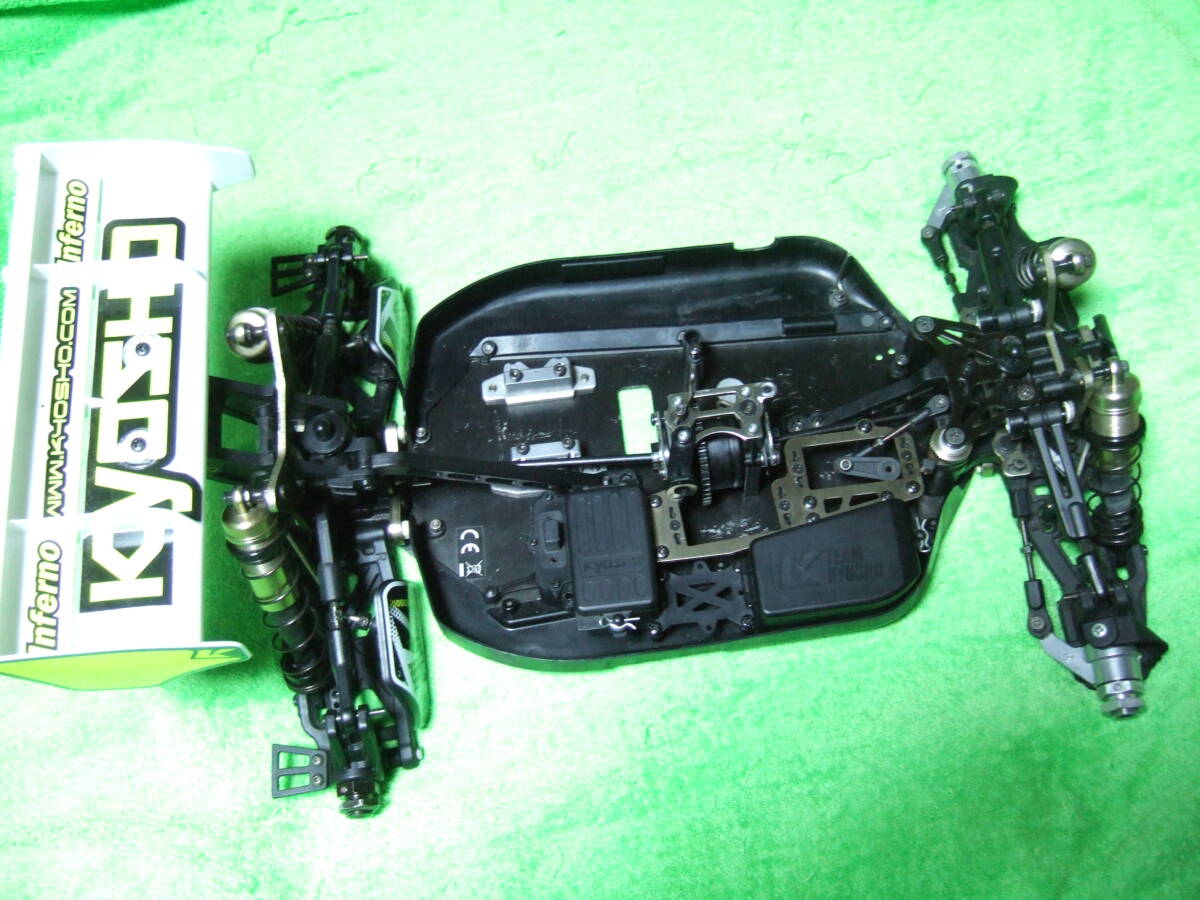 Yahoo!オークション - 中古 京商 製 インファーノ MP9 TKI3 レディセッ...