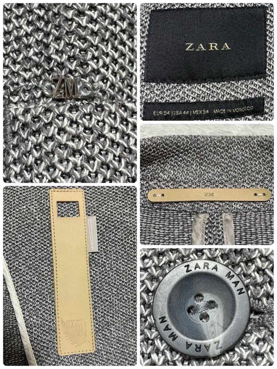 Yahoo!オークション - 極美品 3XL ZARA MAN ザラ マン アンコン ニット...