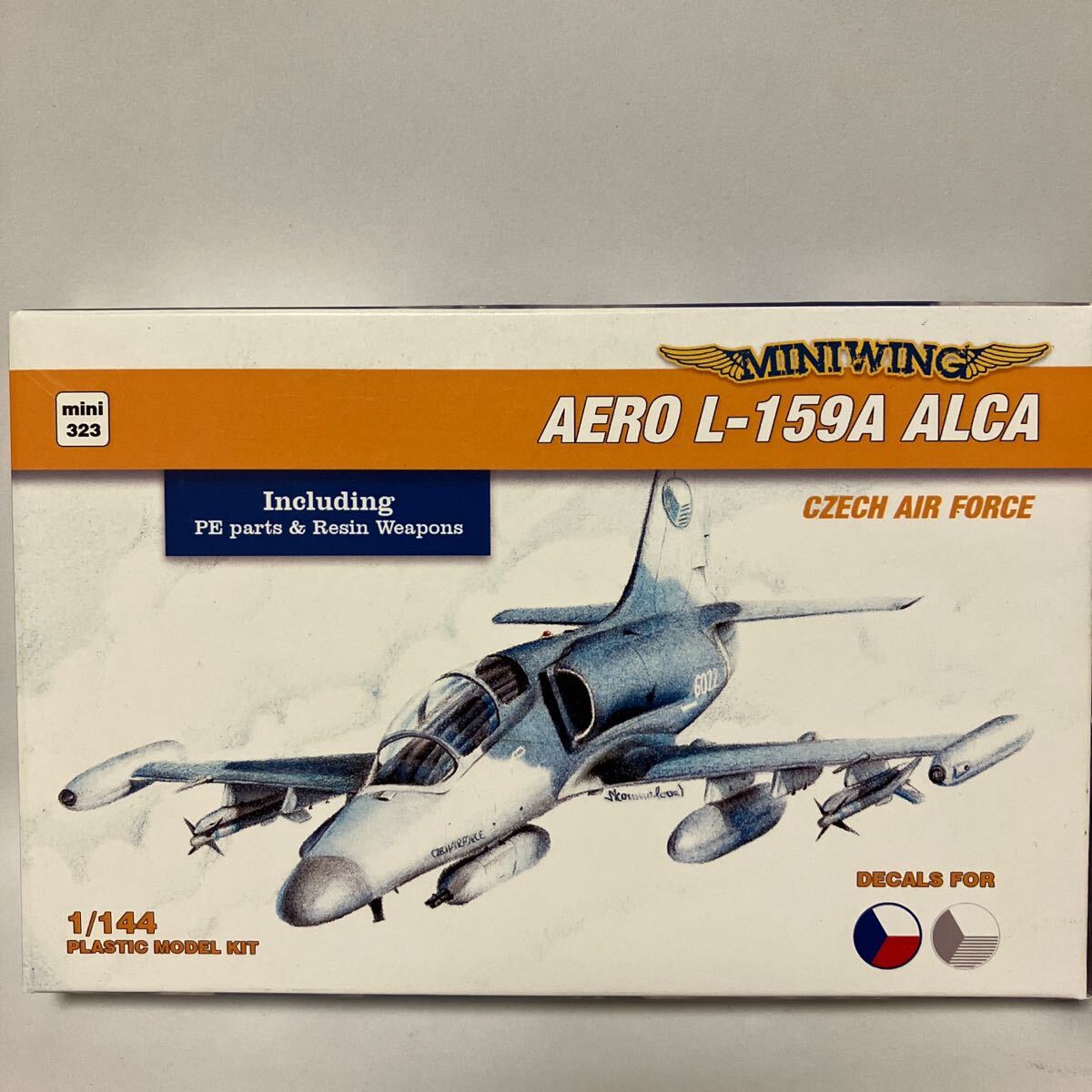 Yahoo!オークション - キット 1/144 AERO L-159A ALCA チェコ空軍 MINI...