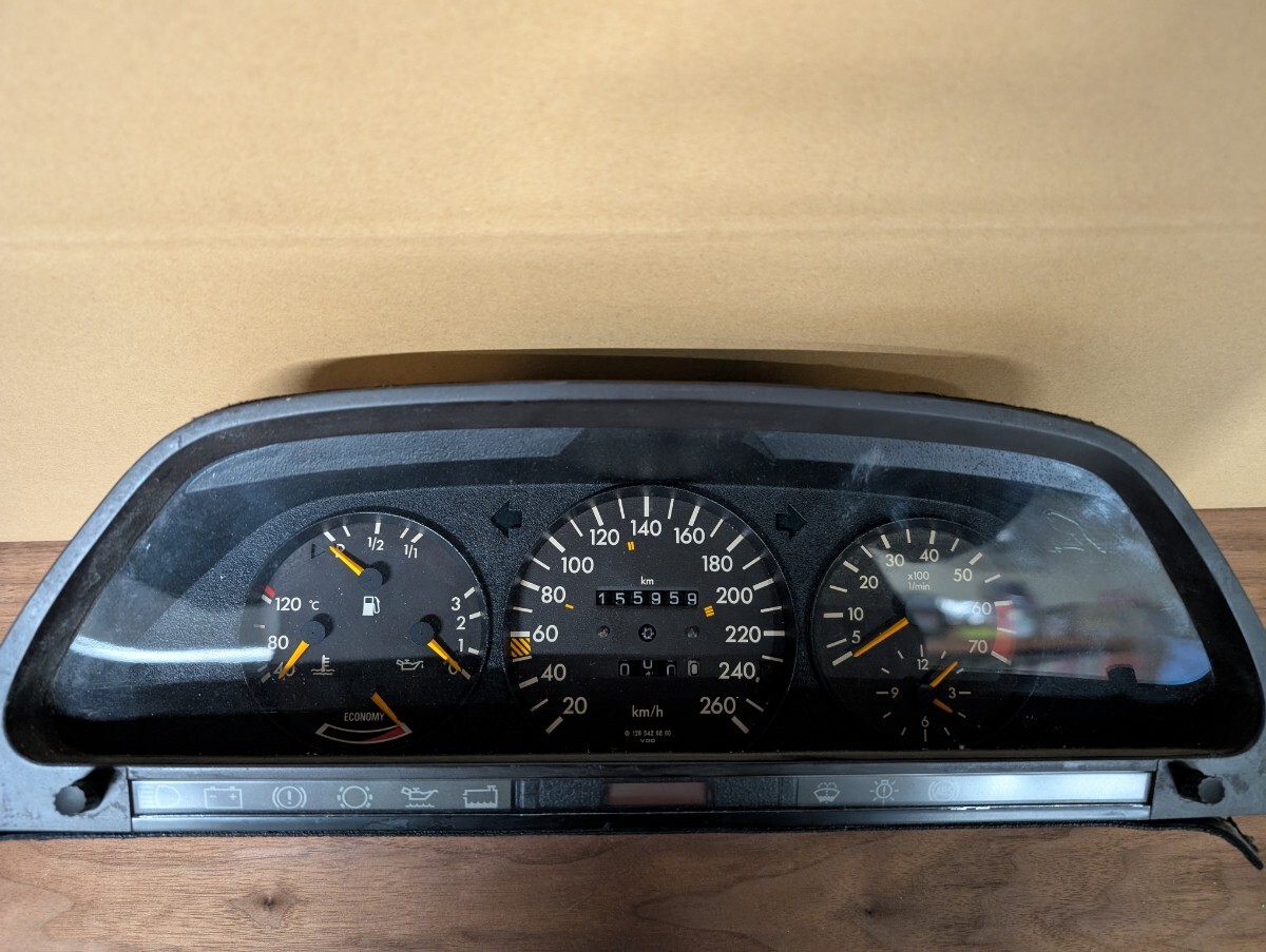 Yahoo!オークション - W126 メータークラスター