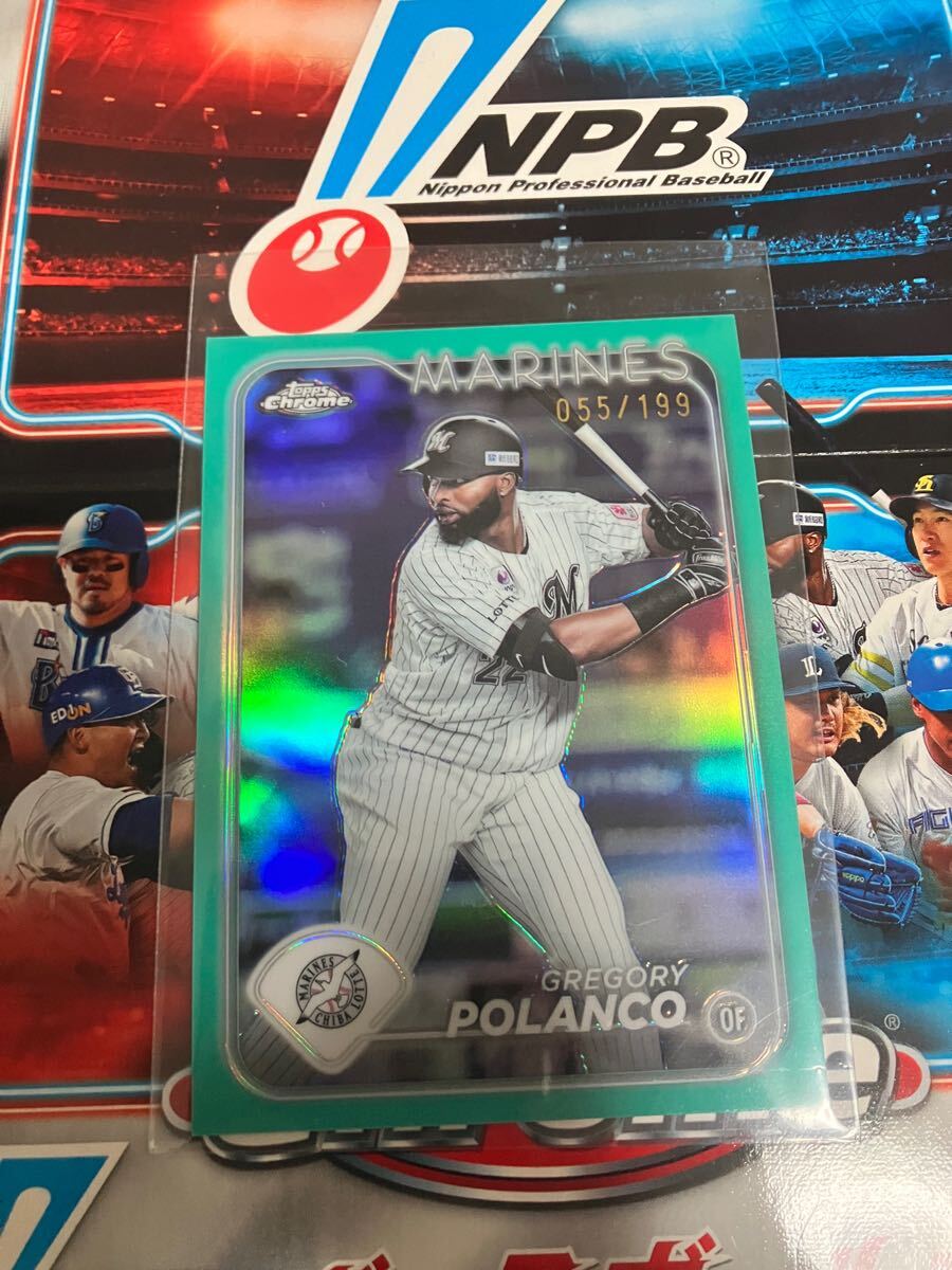 Yahoo!オークション - グレゴリー・ポランコ 2024 Topps NPB Chrome 千...