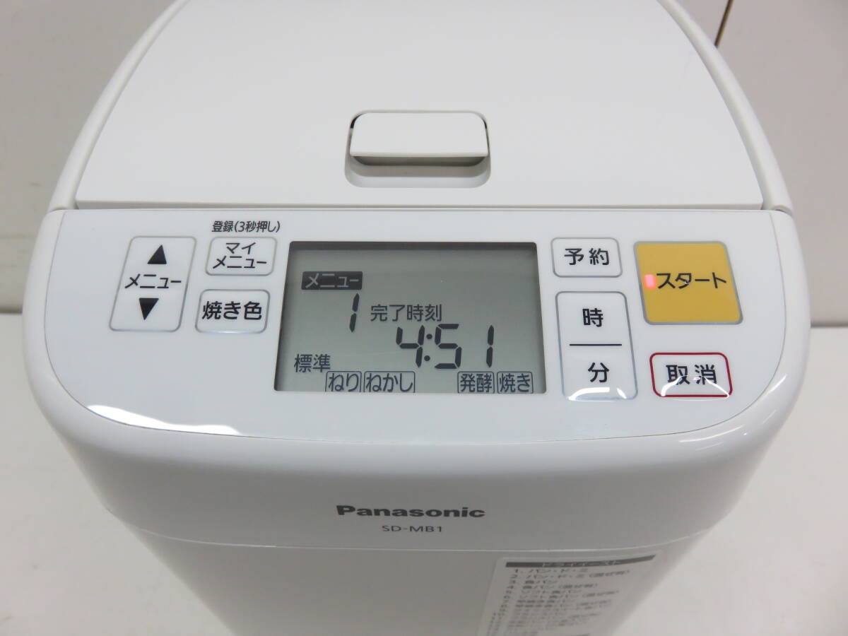 Yahoo!オークション - Panasonic パナソニック SD-MB1-W ホームベーカ...