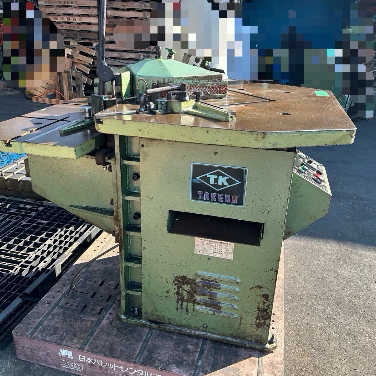 Yahoo!オークション - T9405竹田機械製作所 コーナーシャ TC-22N-3 10t...