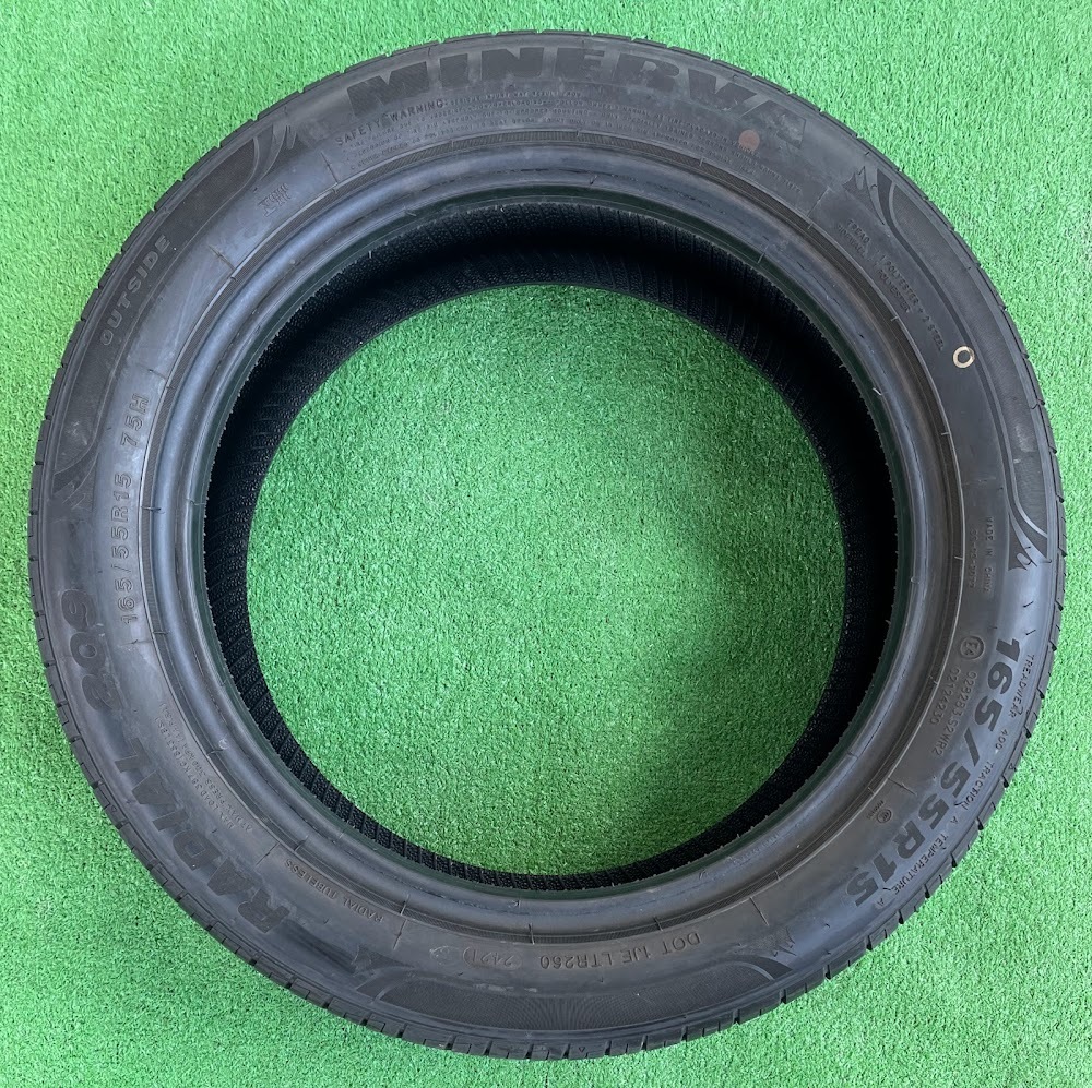 Yahoo!オークション - 25020406 MINERVA RADIAL 209 165/55R15 75H 21...