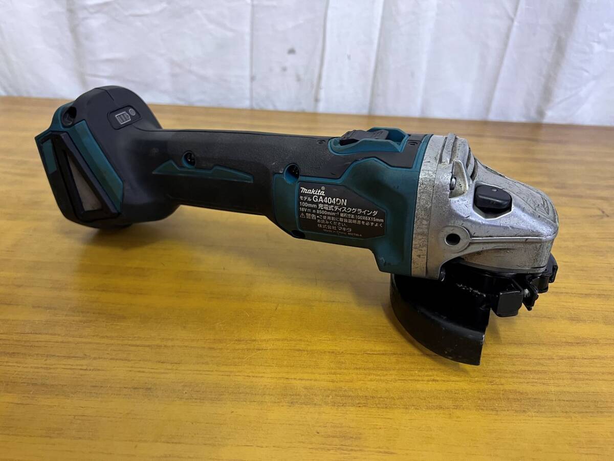 Yahoo!オークション - makita マキタ 100mm 充電式ディスクグラインダ ...