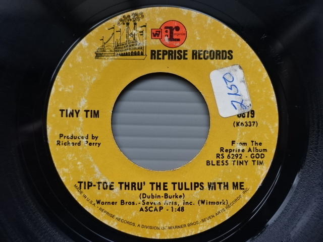 Yahoo!オークション - US盤 EP Tiny Tim - Tip-Toe Thru' The Tulips ...