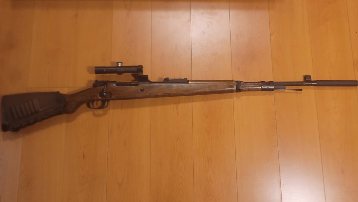 Yahoo!オークション - マルシン kar98k 6mm 精密射撃カスタム