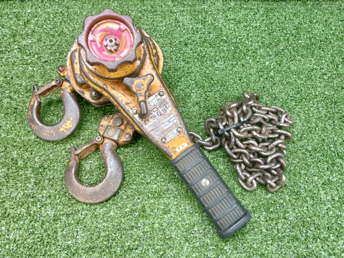 キトー KITO レバーブロック 0.8t LB008(ハンドツール、大工道具)｜売買されたオークション情報、yahooの商品情報をアーカイブ公開 - オークファン（aucfan.com）