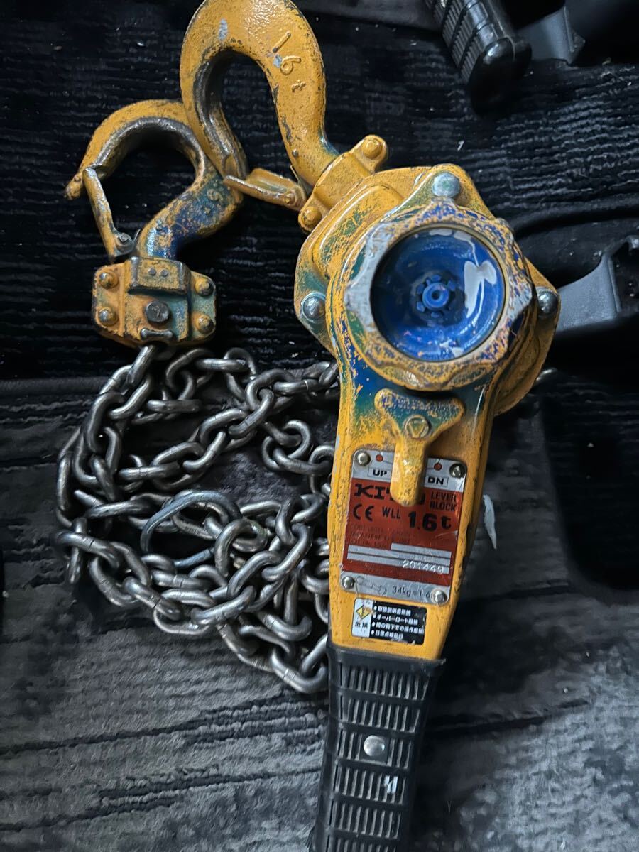 Yahoo!オークション - レバーブロック KITO キトー