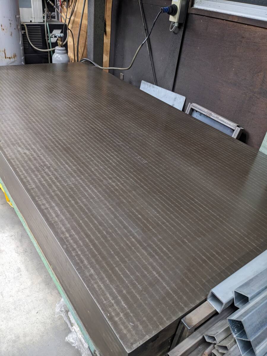 Yahoo!オークション - 鋳物精密定盤 2000x1000