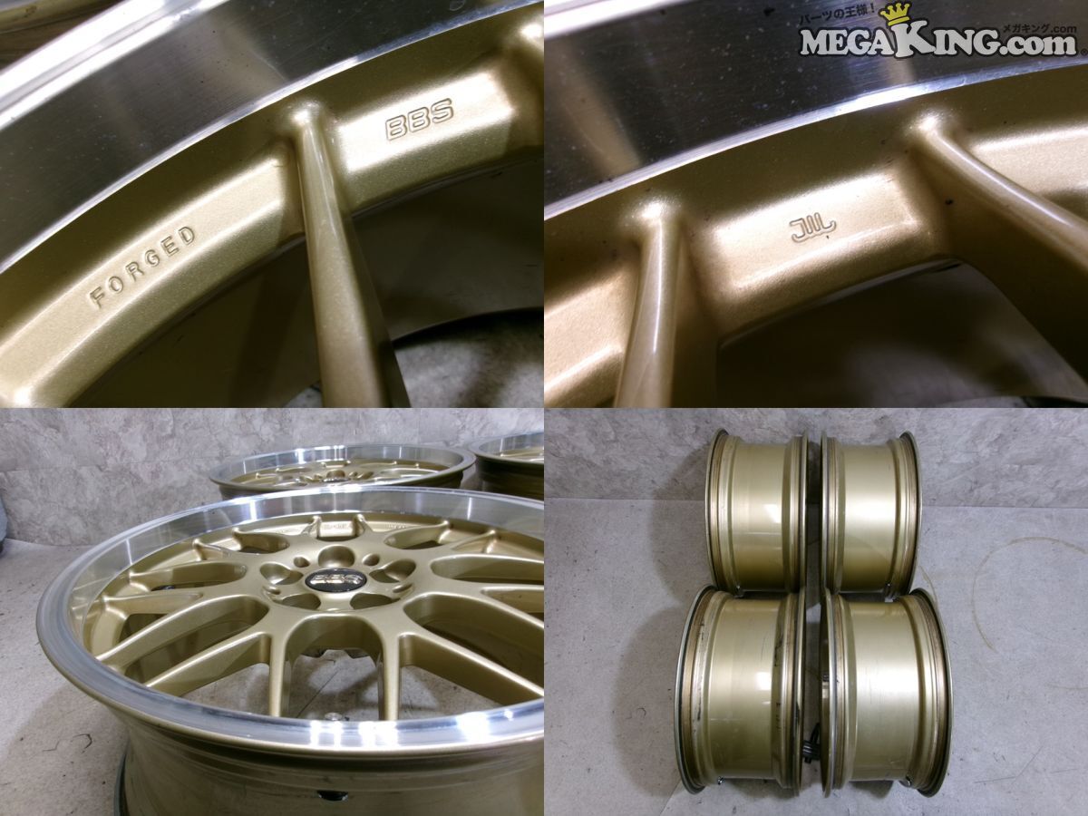 Yahoo!オークション - 鍛造 BBS RG 18インチホイール 8.5J+35 5穴 PCD...