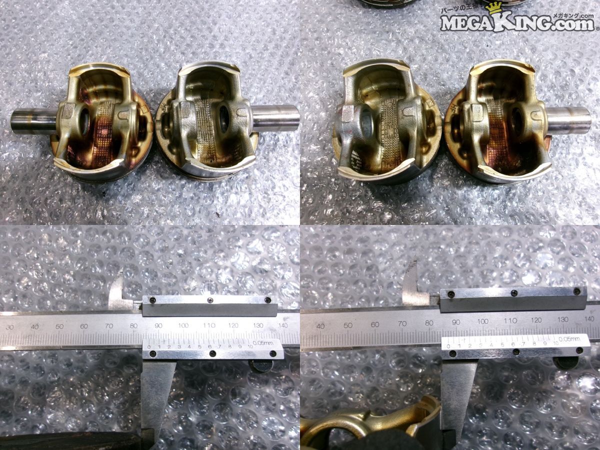 Yahoo!オークション - RB1 オデッセイ 純正 ノーマル ピストン 4個 K24...