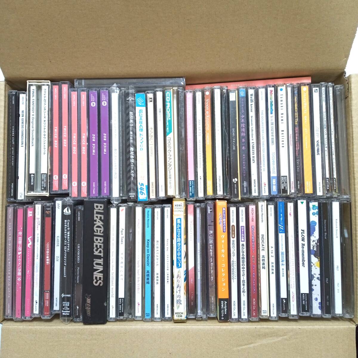 Yahoo!オークション - 【W736】 中古 約140枚 アニメ系 CD まとめ売り ...