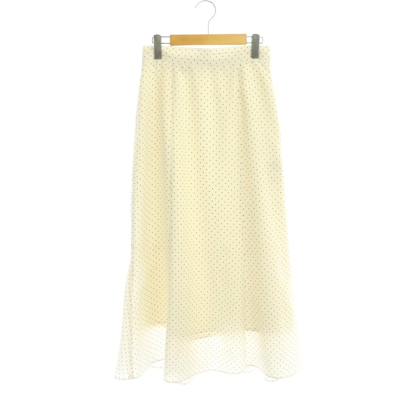ノーリーズ Nolley's 22SS ドットマーメイドスカート ロング 38 オフホワイト 黒 ブラック OS SH レディース(ロングスカート)｜売買されたオークション情報、yahooの ...