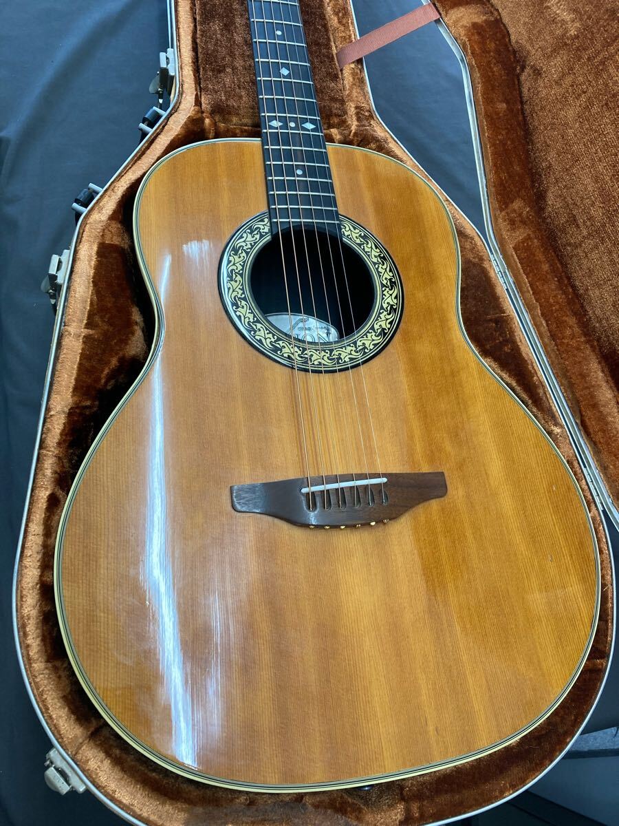 763 OVATION 1114-4 Folk Lore アコースティックギター(オベーション)｜売買されたオークション情報、yahooの商品情報をアーカイブ公開 - オークファン ...