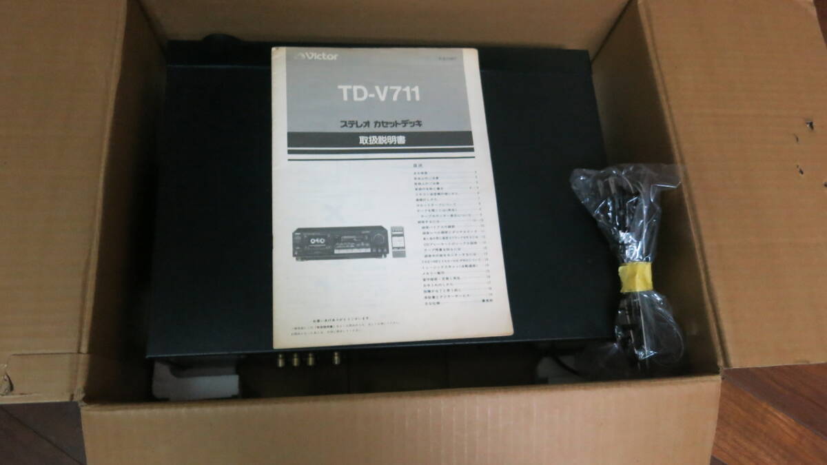 Yahoo!オークション - Victor カセットデッキ TD-V711 完動品 フロ...
