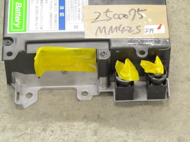 S39+D3 37 659㎞ マツダ フレアワゴン MM42S リチウムイオンバッテリー 85P0/96510-85PA0/210500-0070/09S02/12V36Wh 動作未確認 ...