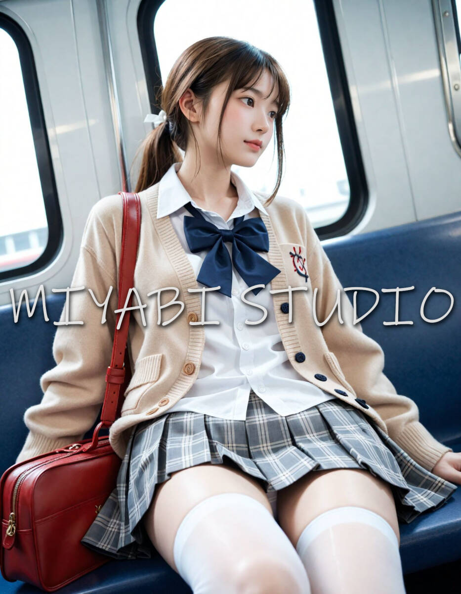 Yahoo!オークション - A0034【一点もの】AI美女 制服 美少女 アイドル ...