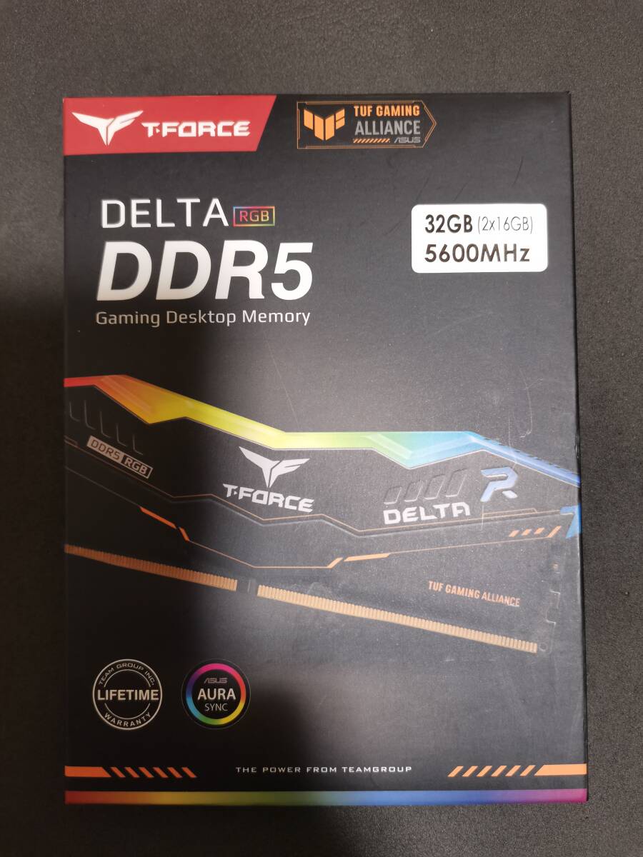 DDR5 RGB 5600Mhz 16GBx2枚 32GB CL36 1.2v XMP3.0 オーバークロックメモリ 1R SS ASUS TUF GAMINGモデル ネコポス(メモリ)｜売買 ...