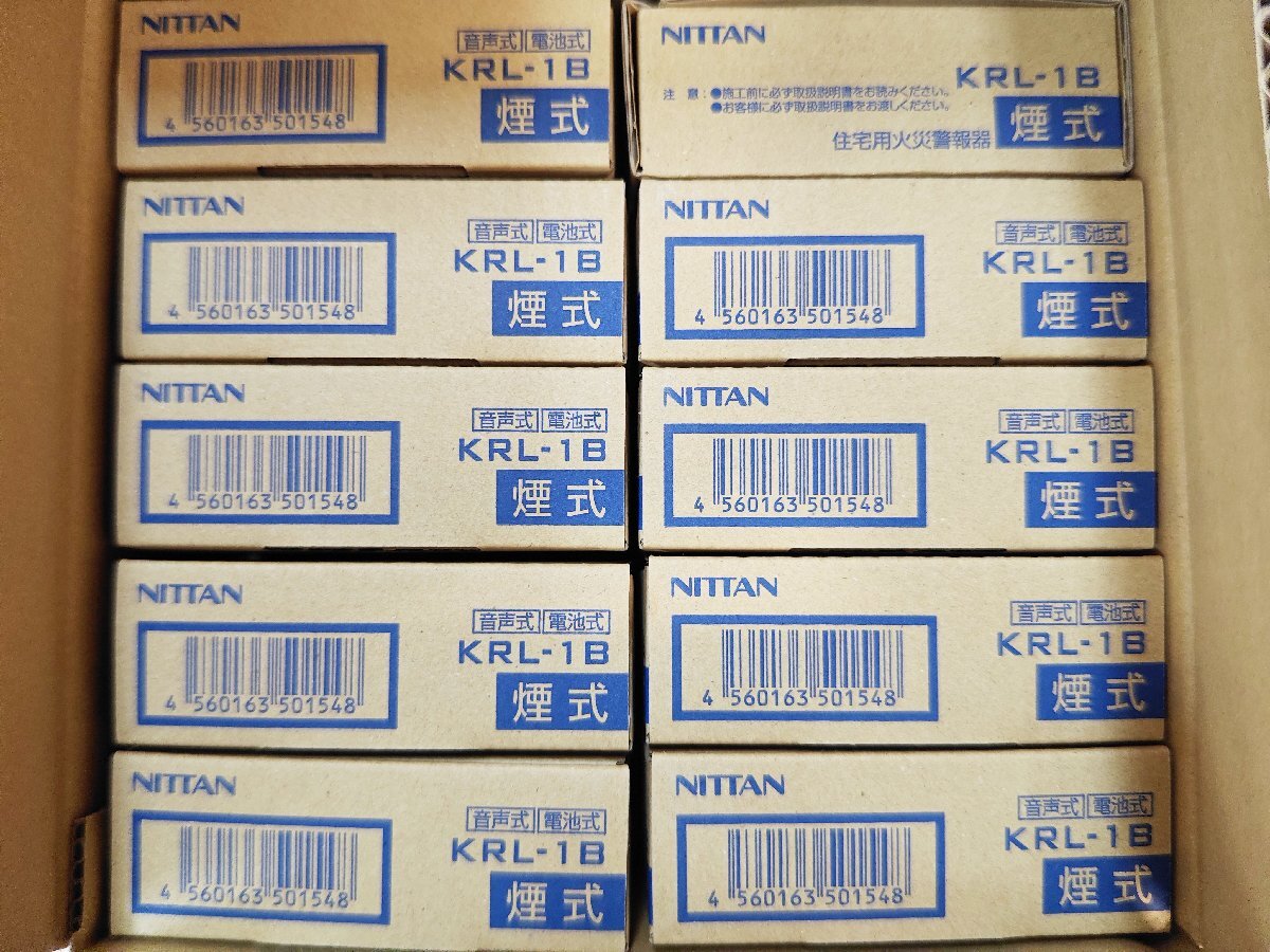 Yahoo!オークション - 未使用品 NITTAN 住宅用 火災警報器 スリム型 KR...