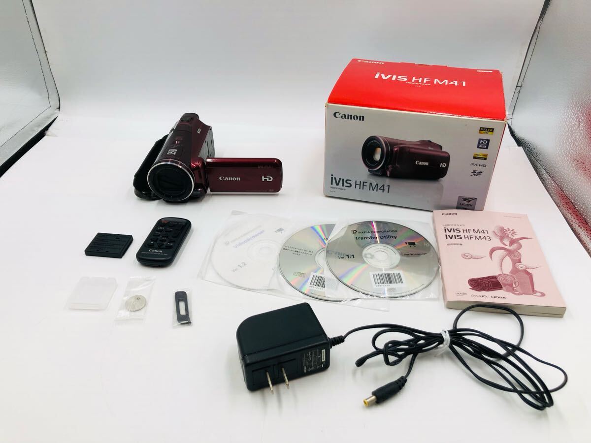 Yahoo!オークション - Canon キャノン デジタルビデオカメラ IVIS HF ...