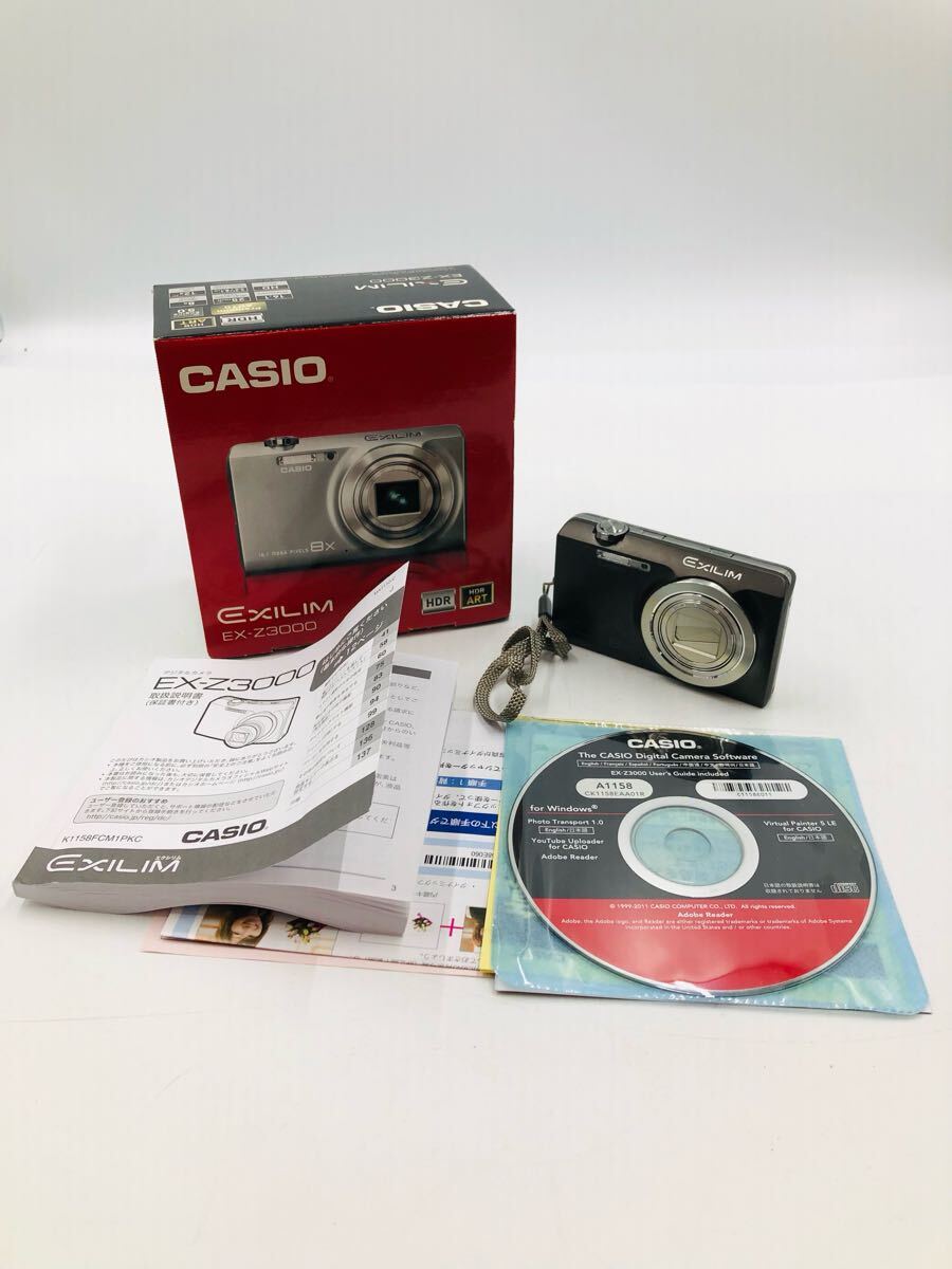 Yahoo!オークション - CASIO カシオ EXILIM EX-Z3000 デジタルカメラ ...