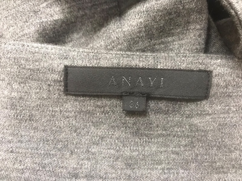 Yahoo!オークション - 3434 【 ANAYI 】 半袖ワンピース ウール10...