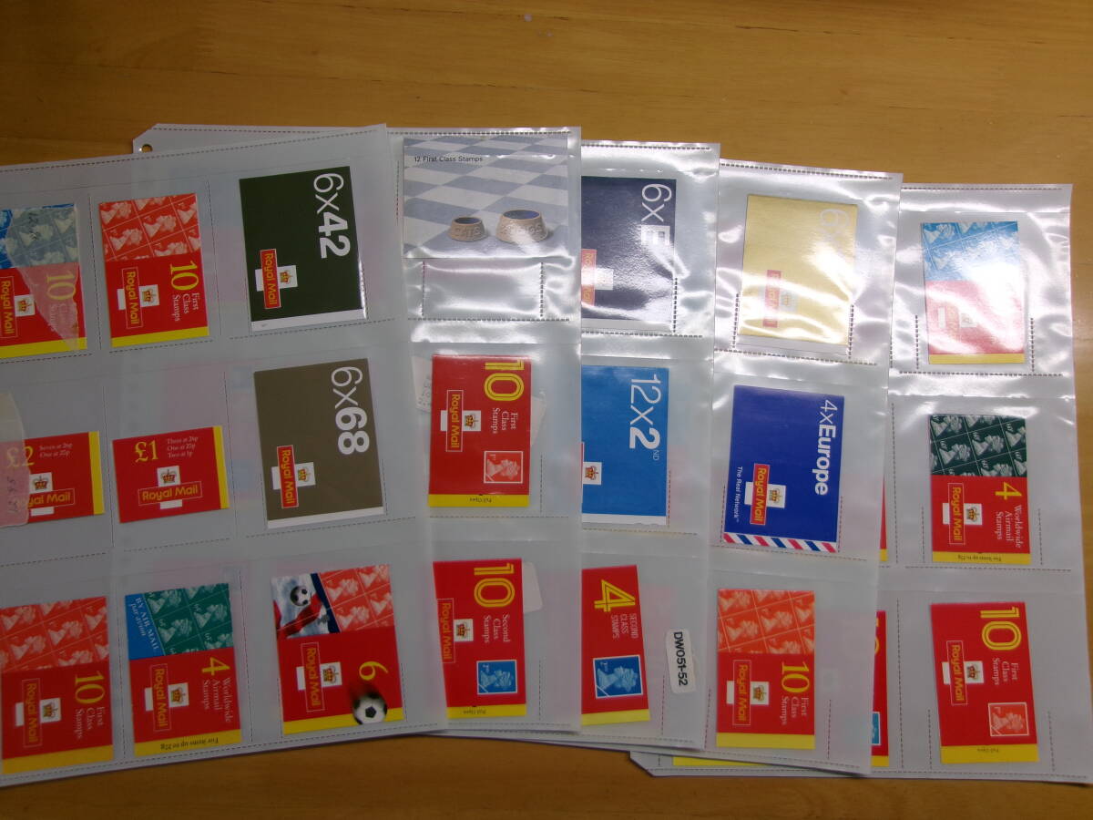 Yahoo!オークション - (s024)イギリス 切手帳45冊 未使用