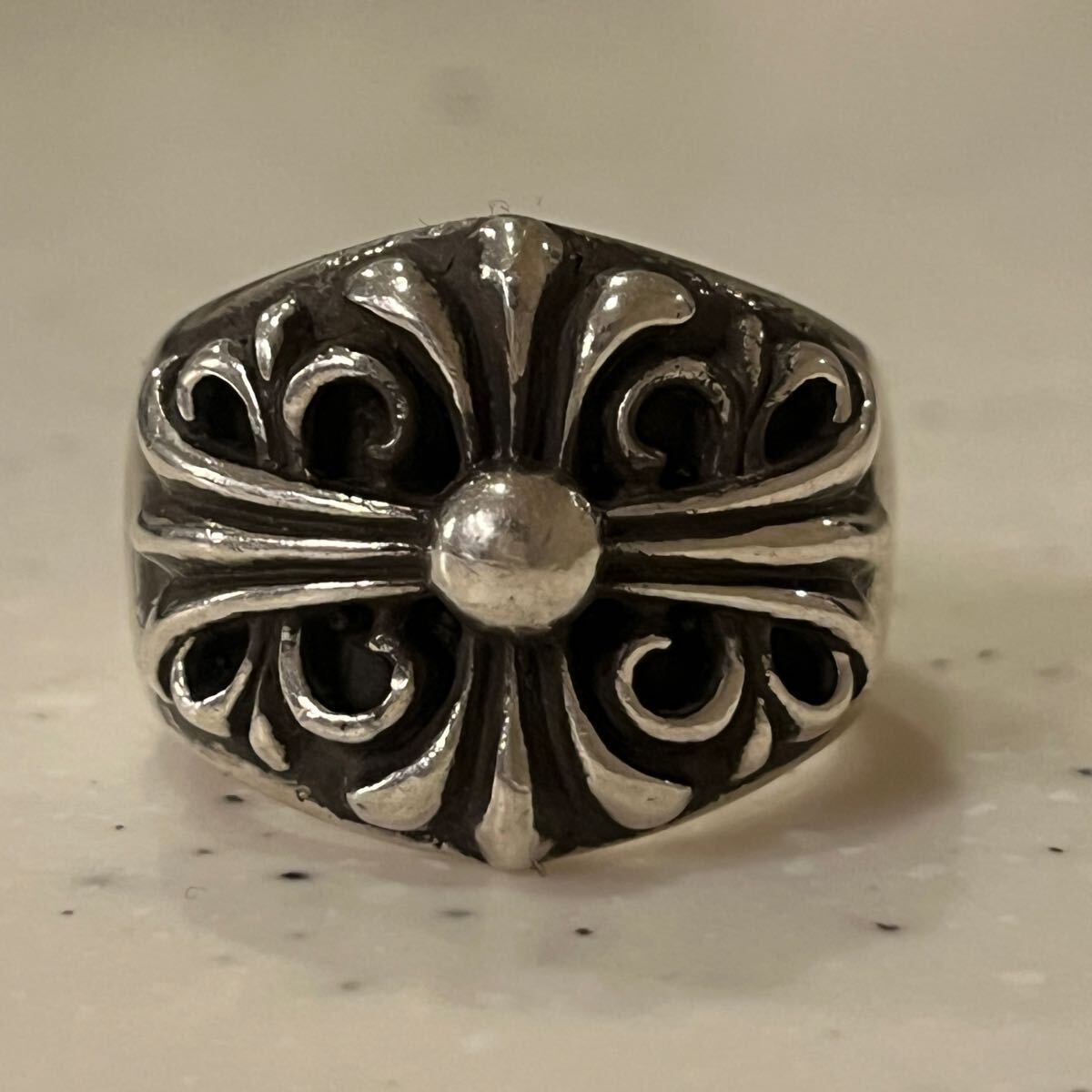 Yahoo!オークション - クロムハーツ CHROME HEARTS KEEPER キーパー RI...