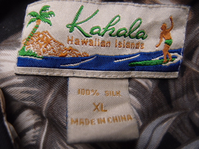Yahoo!オークション - 古着卸USA Kahala ハワイアンシャツ XL 100% SI...