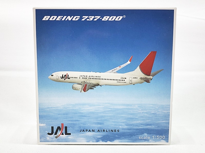 Yahoo!オークション - ヘルパ 1/500 JAL B737-800 503235 やや箱ダメー...